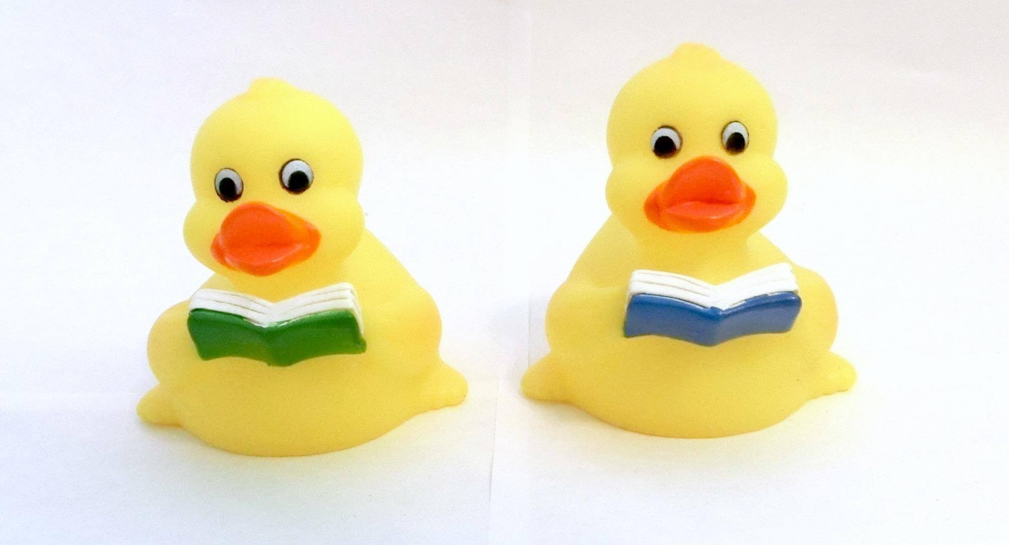 Rubber Reading Duck - Giant Rubber Ducks for Sale – DUCKY CITY